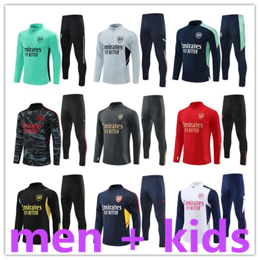 23 24 ArsenaI Fußball Trainingsanzüge, Kits Retro Fußballtraining ...