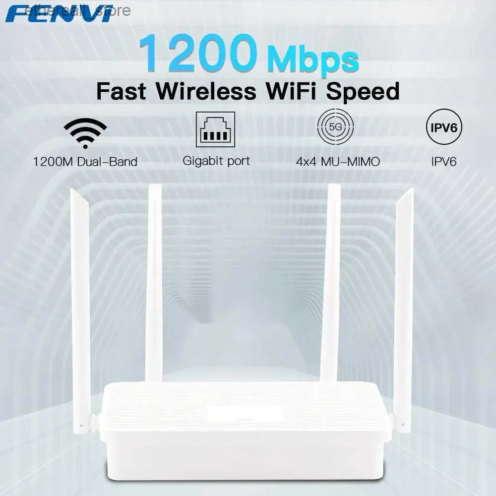 DHgate.com:Wi-Fi 6 Router, FENVI AC1200 Gigabit Dual Band Wireless ...