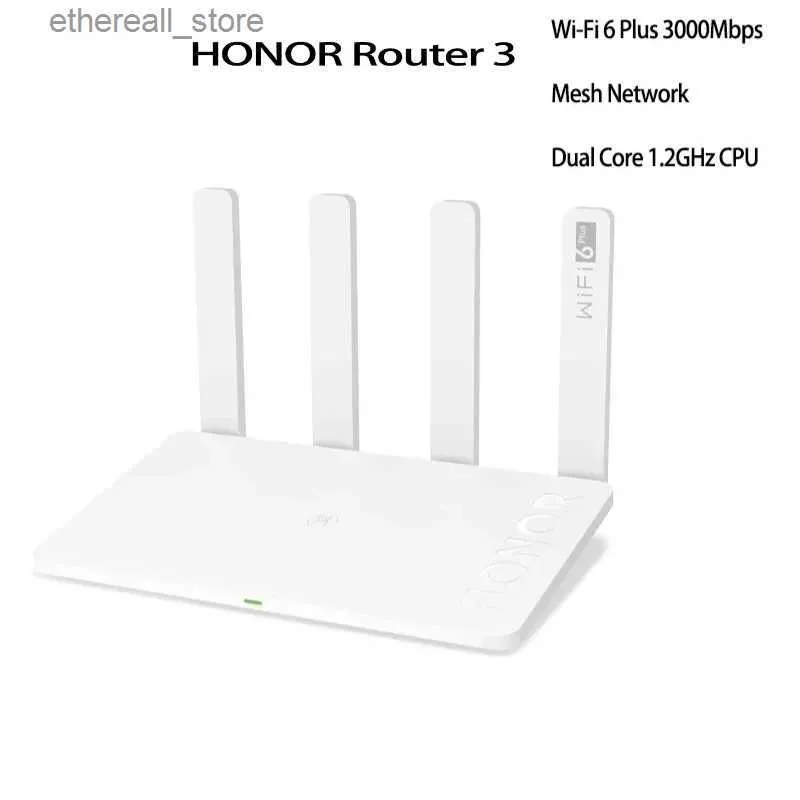 DHgate.com:Routers Honor Router 3 XD20 3000Mbps WiFi 6 Mesh Router Dual ...