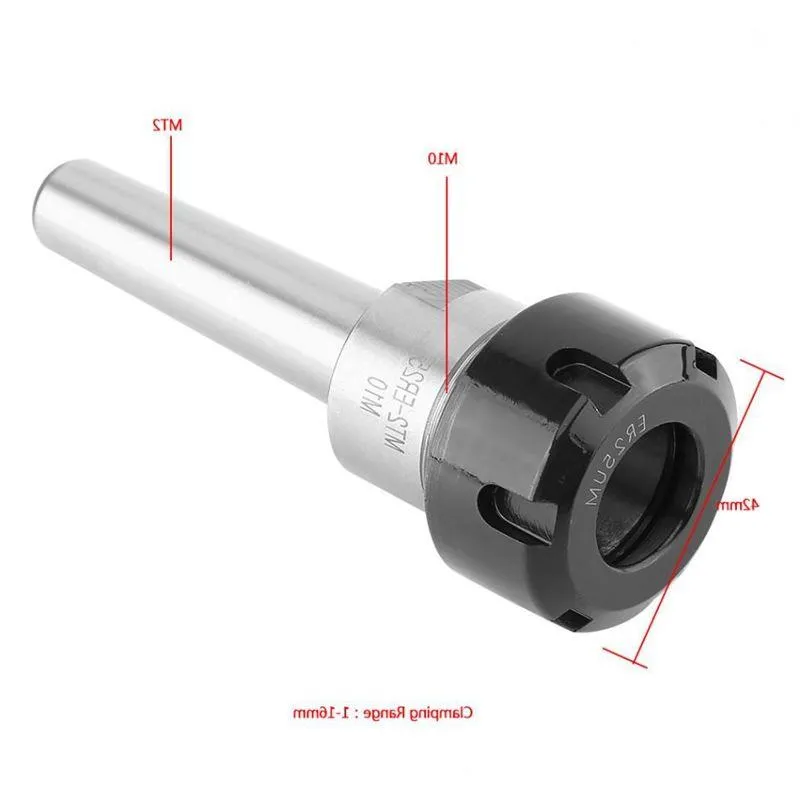 ER25 Collet Set - Spring Clamps, MT2 ER25 M12 Collet Chuck Holder ...