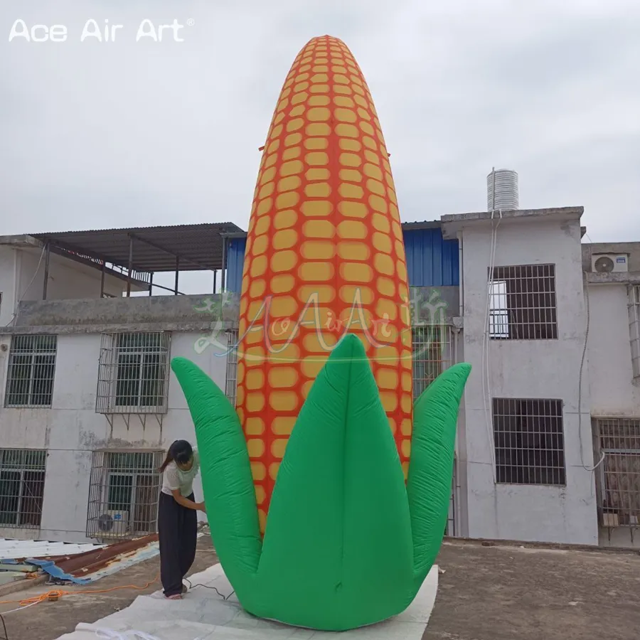 Wholesale Giant 5m H Inflatable Advertisement Corn Cob Mockup Maize ...