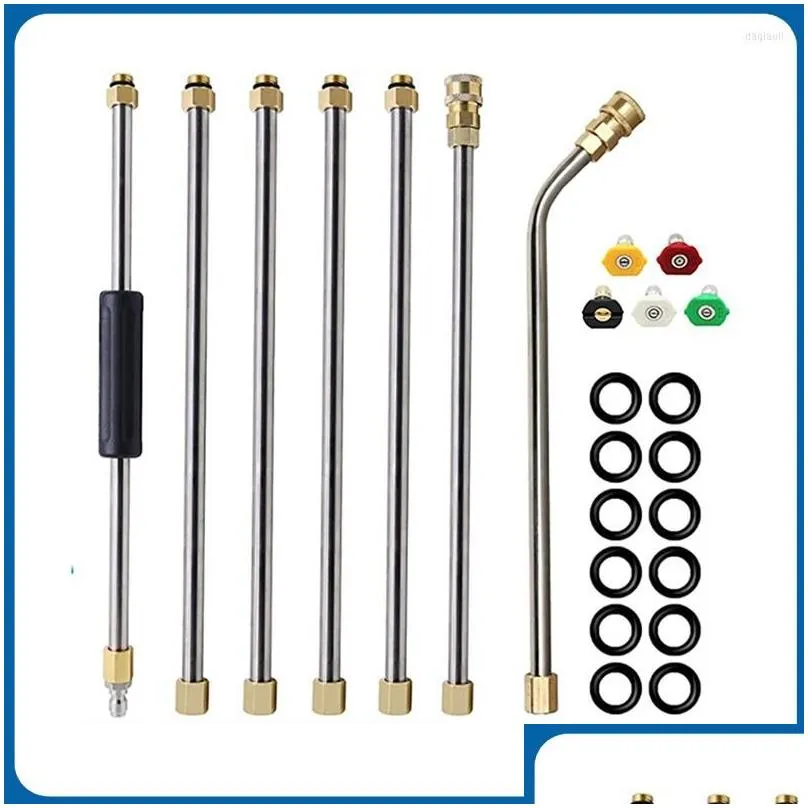 DHgate.com:Car Wash Foam Lance Gun with 8.5-Feet Extension Rod, 1/4 ...