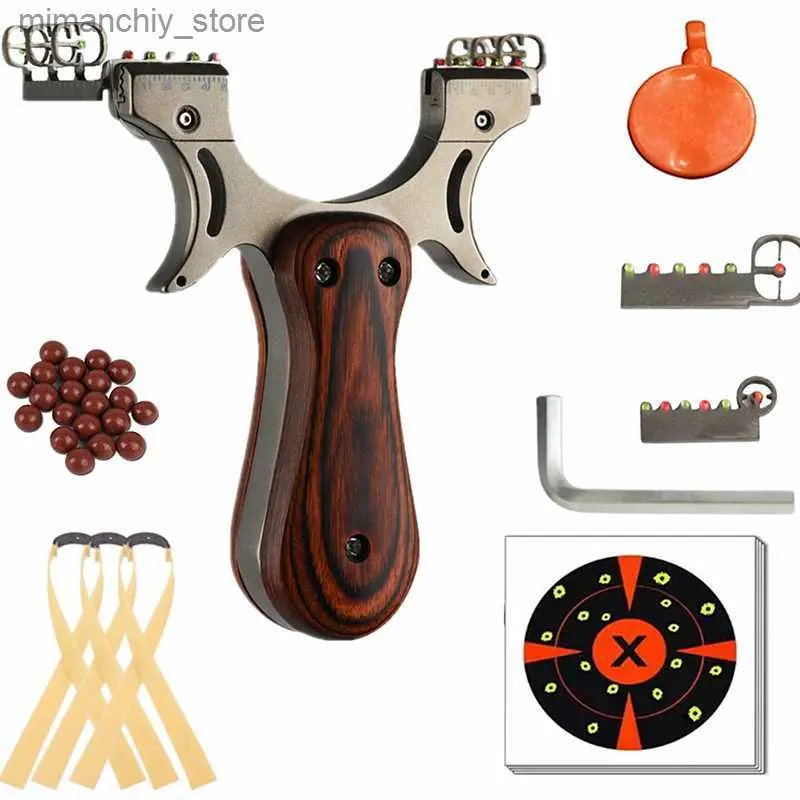 DHgate.com:Professional High Precision Slingshot Solid Wood Hunting ...