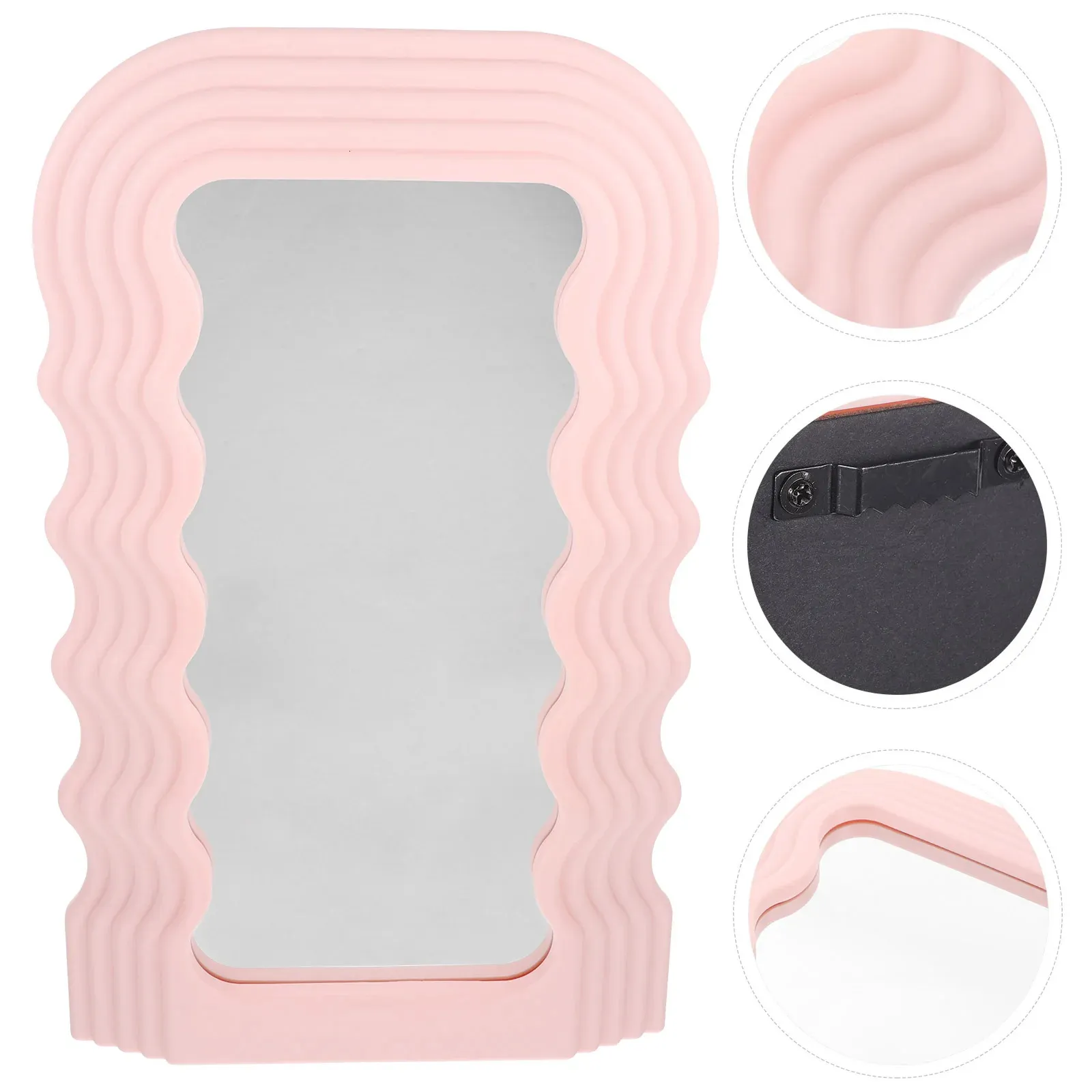 Cute Compact Mirror Set - Small Wall Mounted Makeup Mirror, Shaving ...