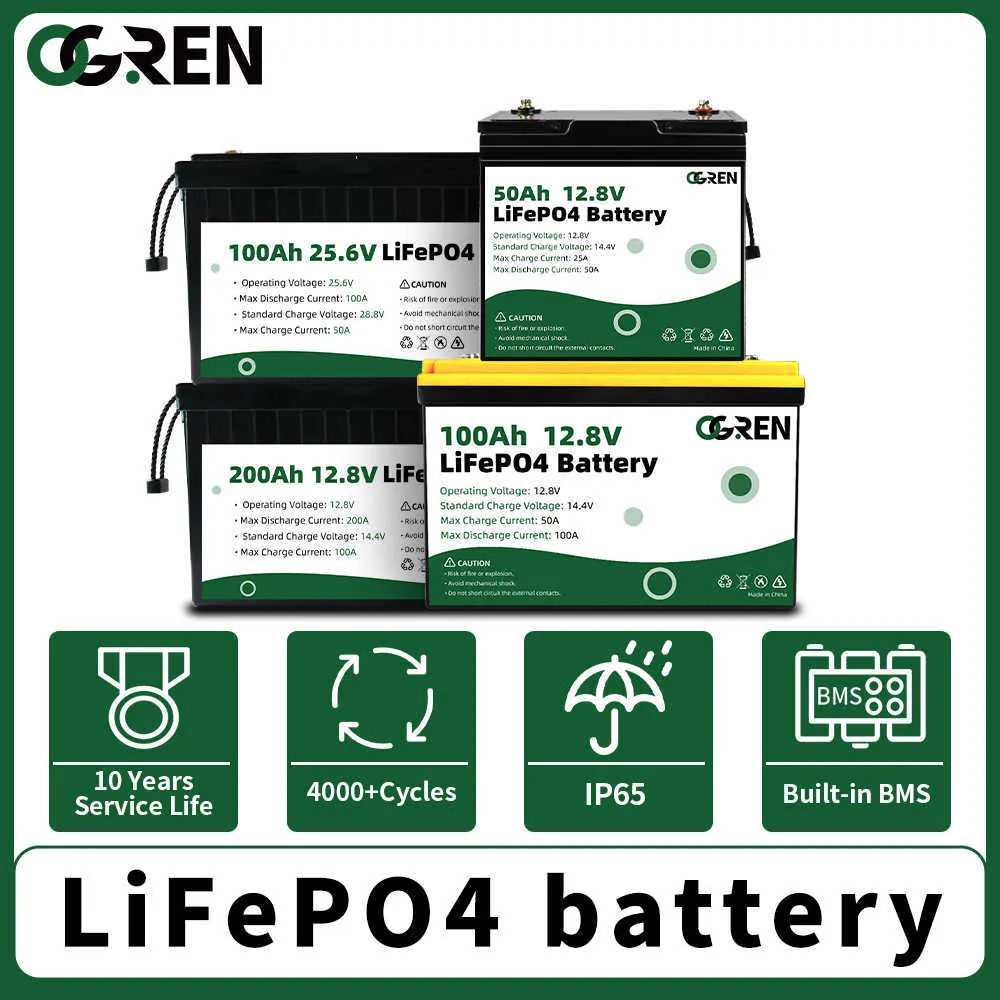 24V LiFePO4 Battery 12V 100Ah/200Ah Lithium Iron... From Liuzedongbbbb ...