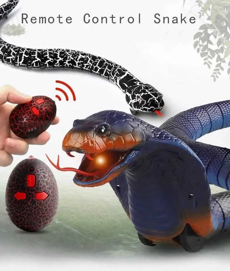 Electric/RC Animals Fun Rc Snake Robots Toys For Kids Boys Children ...
