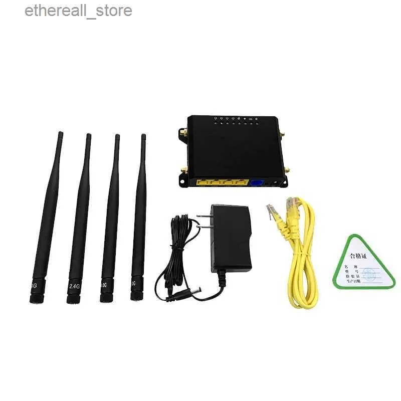 Enrutadores 4G WiFi Router Tarjeta SIM EC25 E Módem 4 LAN WAN Openwrt ...