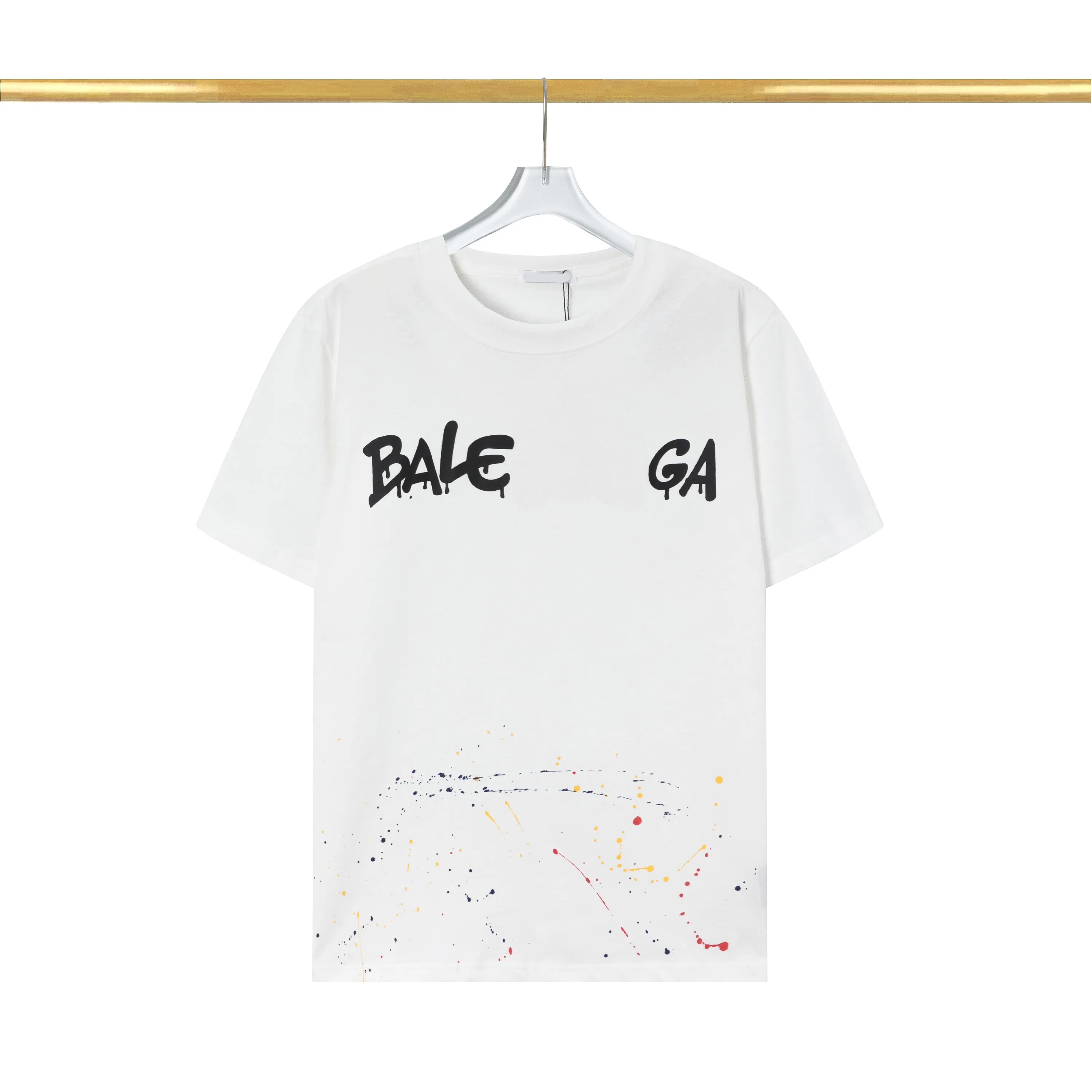 Gold Chest Logo Digital Designer T Shirt: Oversized Pullover For Men ...