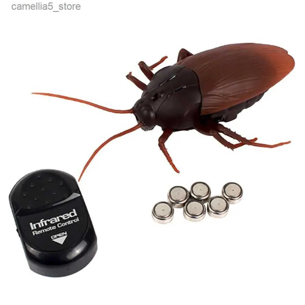 Remote Control Cockroach Toy - Realistic RC Insect Prank Toy with ...