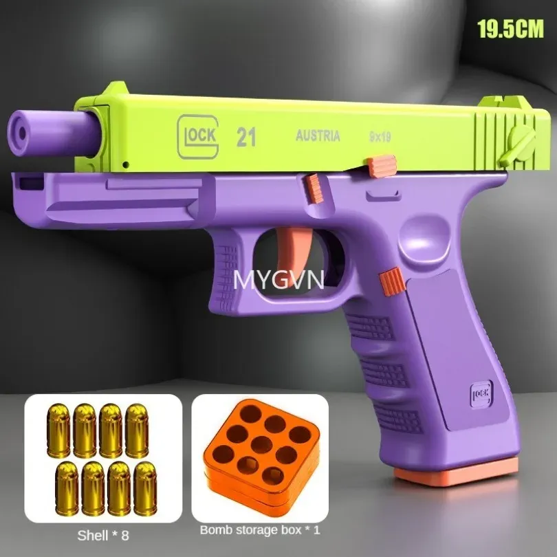 Realistic Desert Eagle Toy Gun - Manual Shell Ejection, Safe & Fun ...