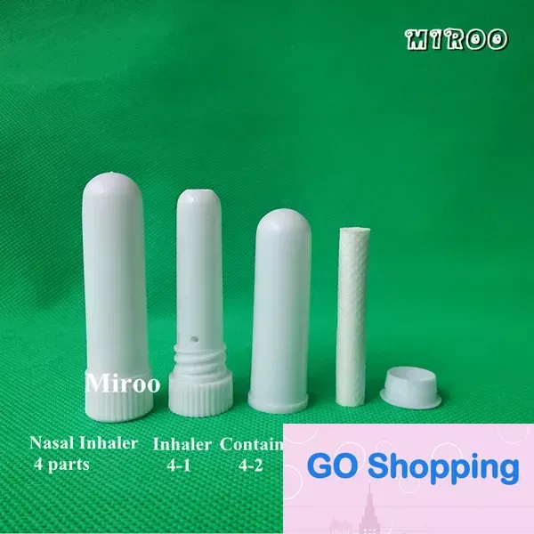 Premium Nasal Inhaler Bulk Pack: 200 Empty Plastic Aroma Inhalers with ...