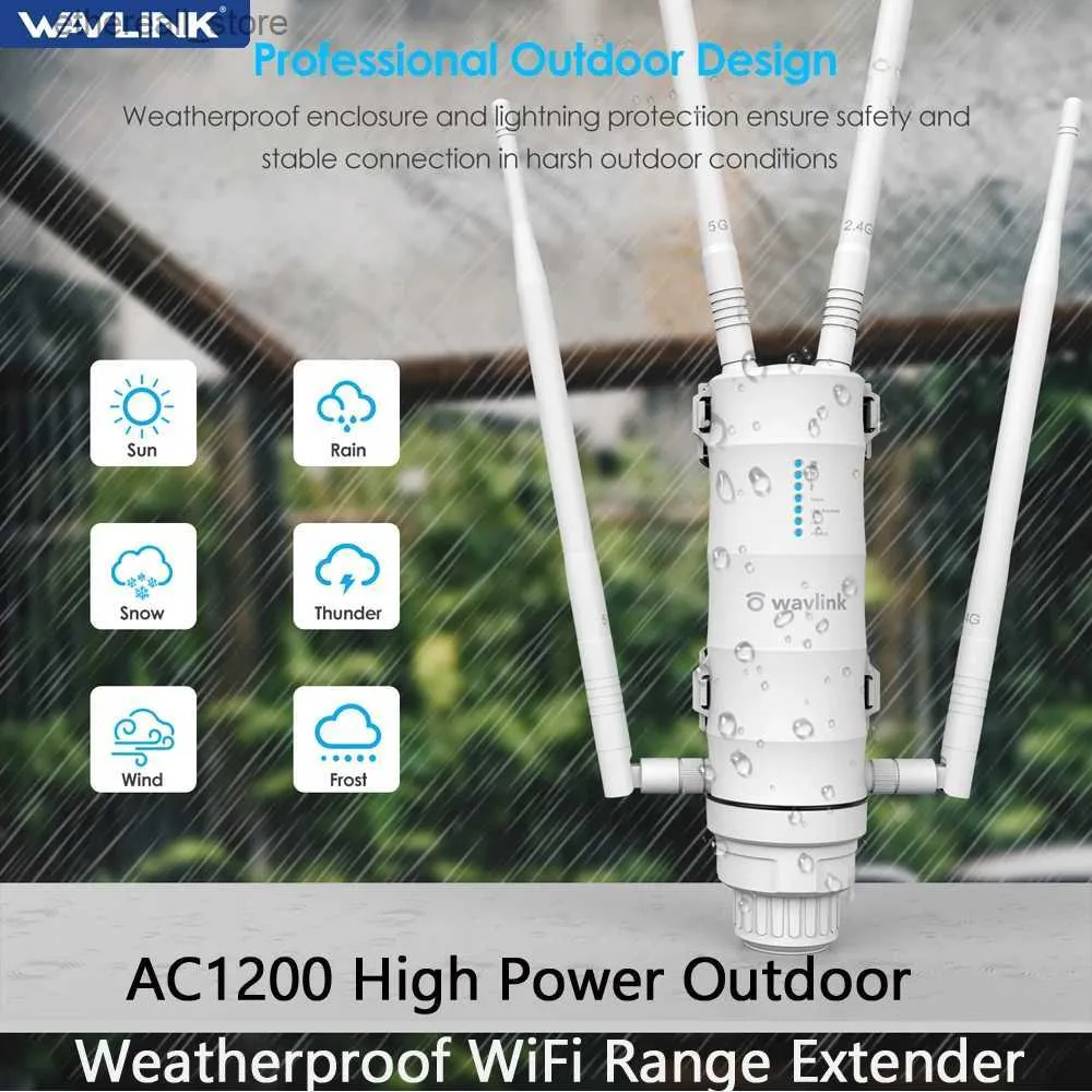 DHgate.com:Wavlink AC1200 High Power Outdoor Weatherproof WiFi Range ...