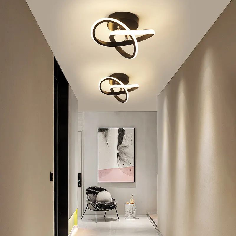 Modern Nordic LED Aisle Ceiling Light For Bedroom Living Room Corridor ...