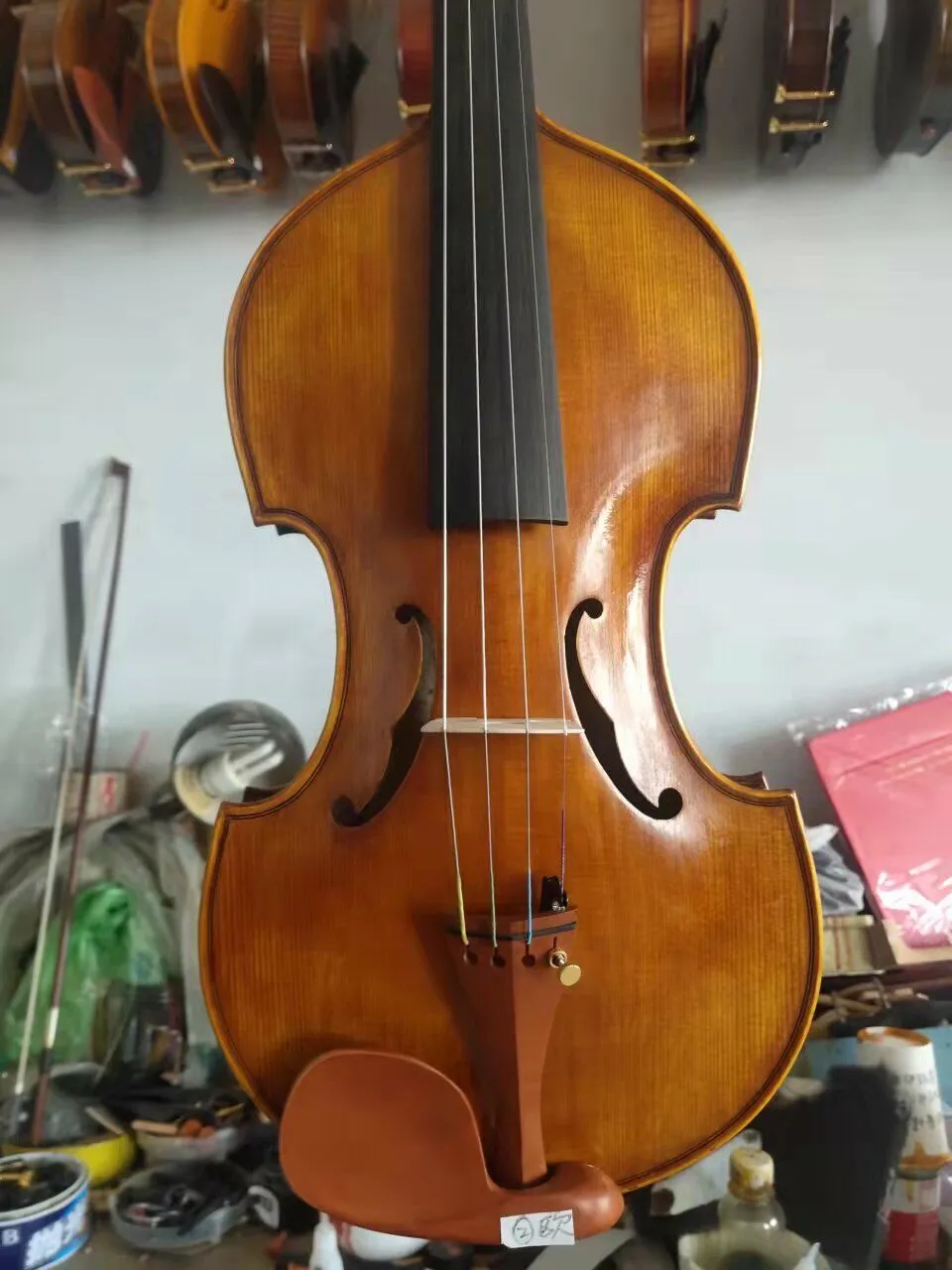 DHgate.com:Exquisite Baroque-Style 4/4 Violin: European Flamed Maple ...