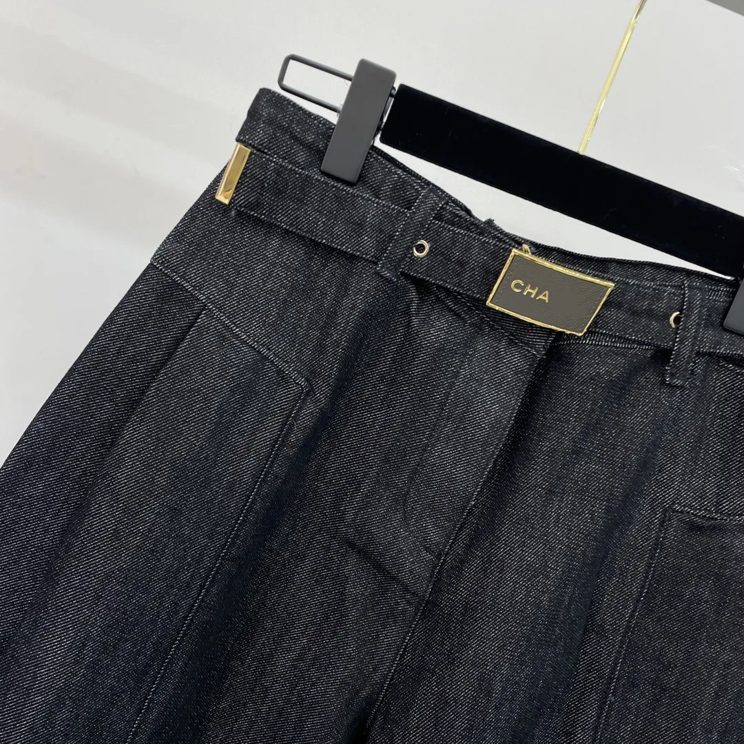 Chan Home 2023 Reformation Cynthia Jeans Trousers Trendy Cargo Pants ...