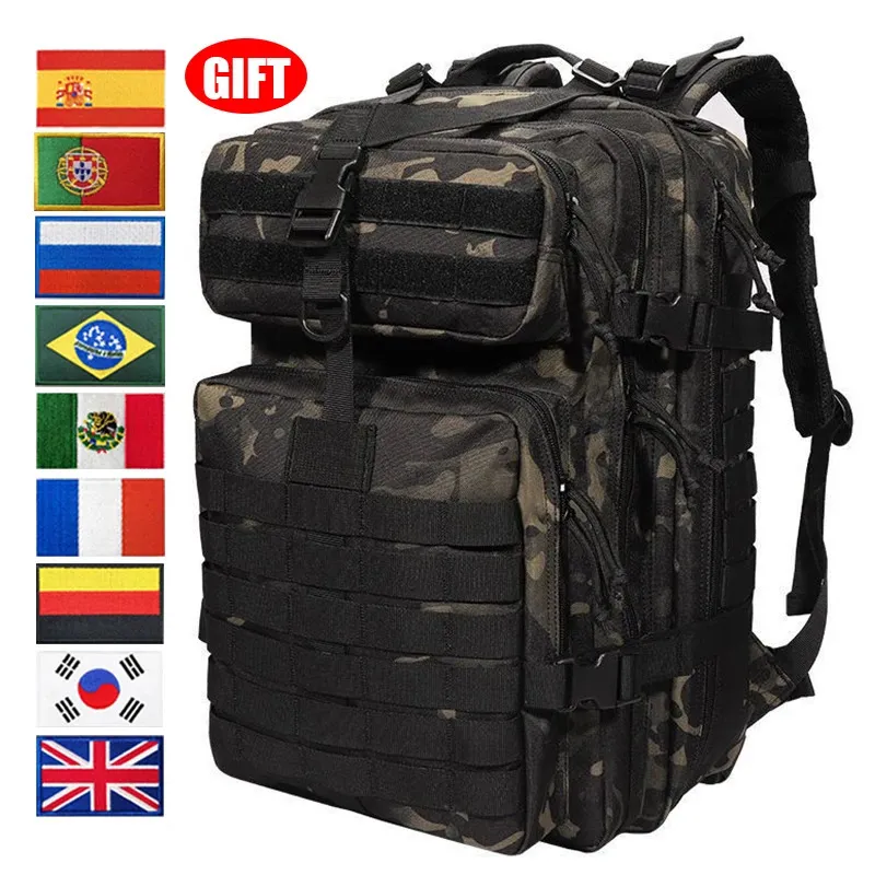 High Capacity Military Tactical Backpack For Men 30L/50L 65l Rucksack ...