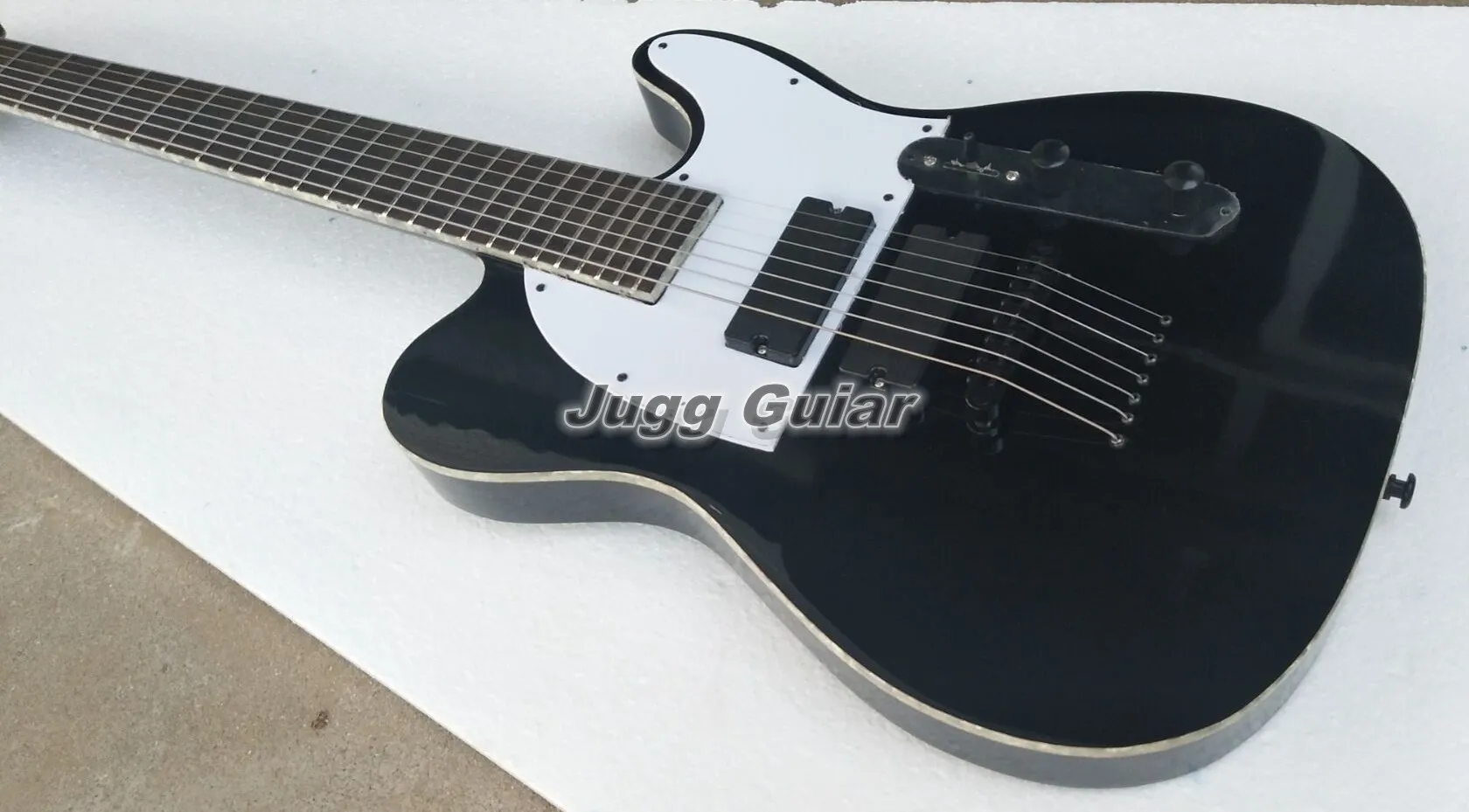 Stephen Carpenter 7 String Expensive Electric Guitar With Goss Black ...