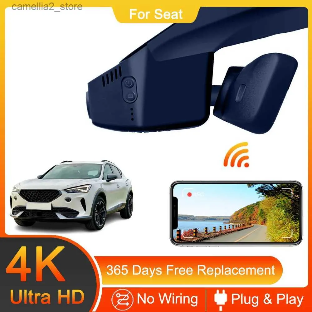 Car DVRs For Cupra Formentor 2022 2021 Front And Rear 4K Dash Cam For ...