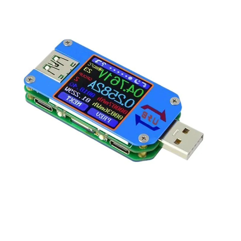 DHgate.com:USB Type-C LCD Voltmeter Ammeter Voltage Current Meter ...