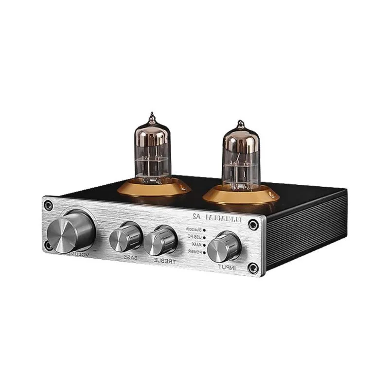 HiFi Tube Amplifier With Bluetooth 5.0 & USB PC Decoder 6N3 Vacuum Tube ...