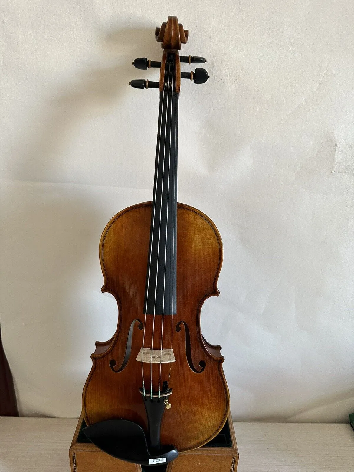 DHgate.com:Stradi Model 4/4 Violin, Handmade Flamed Maple Back and ...