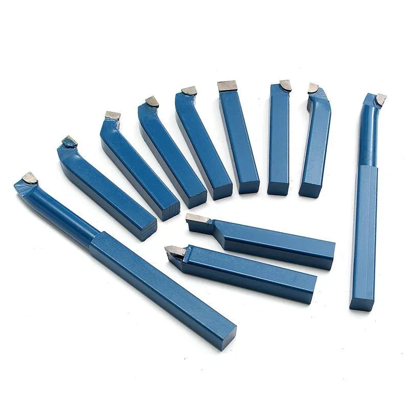Mini Lathe Tool Set Precision 10mm Carbide Tip Cutting Tools For ...