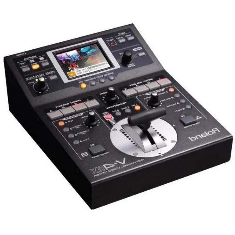 Edirol 4-Channel Digital Video Mixer with Built-in Effects and USB Connectivity for Live ...