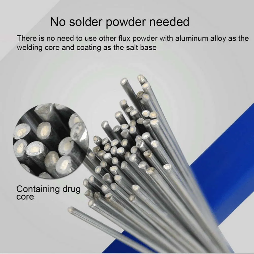 Low Temp Aluminum Welding Rods - Easy Melt Universal Cored Wire, No ...