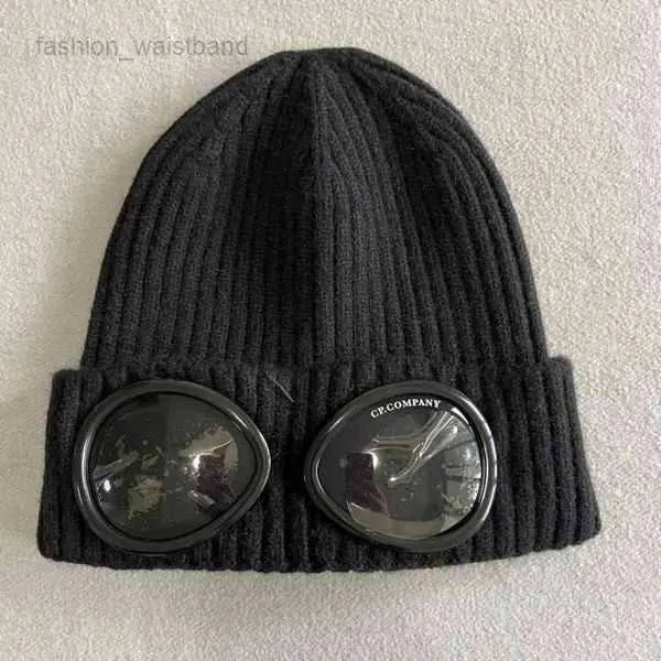Unisex Knitted Skull Beanie And Scarf Set With Two Lens Glasses And Spy ...