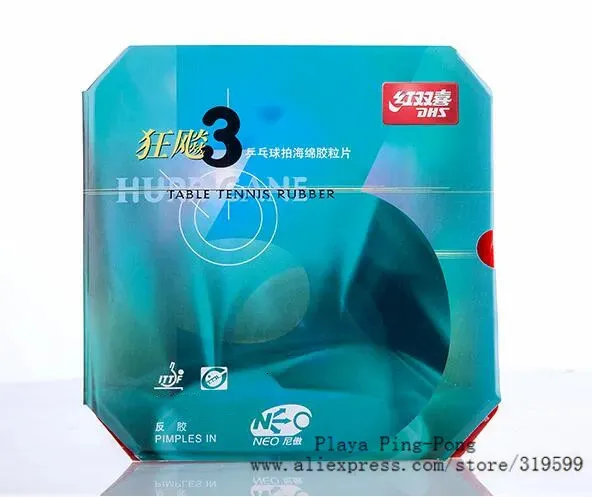 DHgate.com:NEO Hurricane 3 LoopControl Table Tennis Rubber with Sponge ...