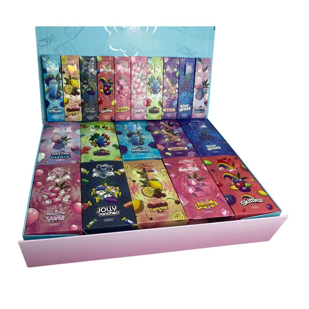 DHgate.com:Hard Plastic Enkck Piff Packaging Bag Box Kit, 2G, 10-Piece ...