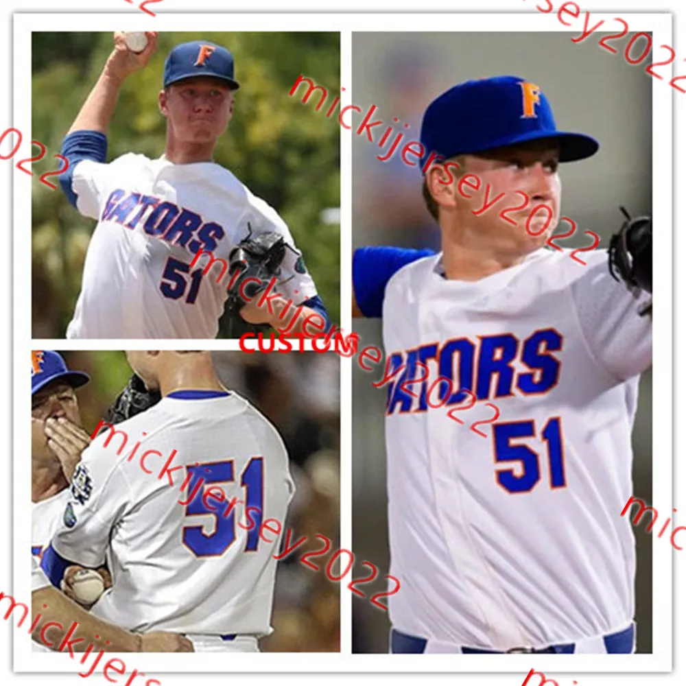 Florida Gators Baseball Jersey, Custom Stitched, Mens And Youth Sizes ...