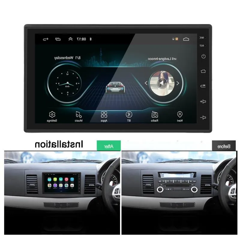 DHgate.com:7 Inch Android 10 Car Radio GPS Navigation Multimedia Player ...