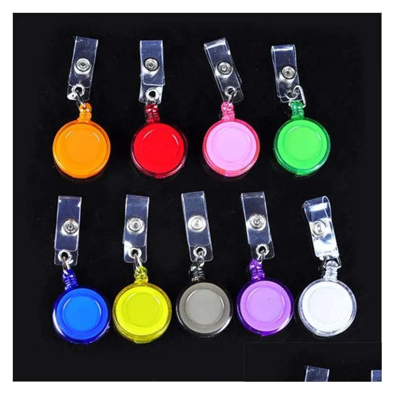 DHgate.com:3000Pcs Retractable Ski Pass ID Card Badge Holder Keychains ...