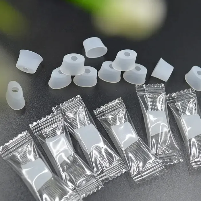 Clear Silicone Mouthpiece Cover Rubber Drip Tip Cap Tester with ...