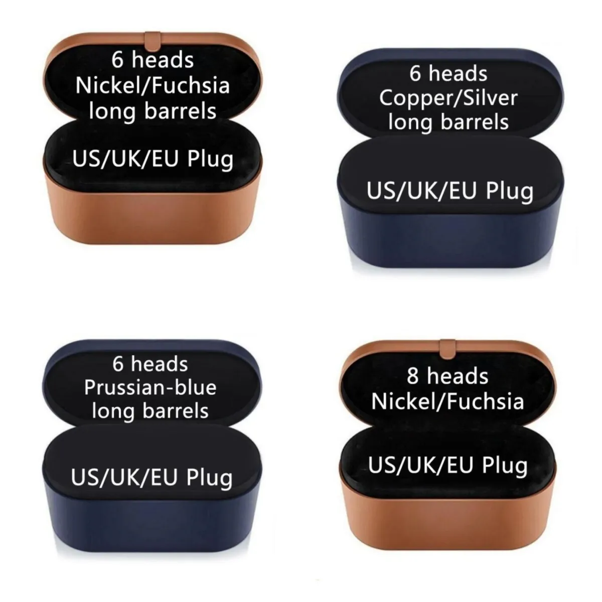 Multi Functional Hair Styling Tool Set With 8 And 6 Heads, Automatic ...