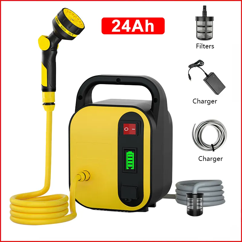 Sprayers Portable Electric Sprayer Rechargeable Water Pump Garden ...