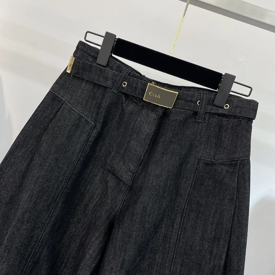 Chan Home 2023 Reformation Cynthia Jeans Trousers Trendy Cargo Pants ...