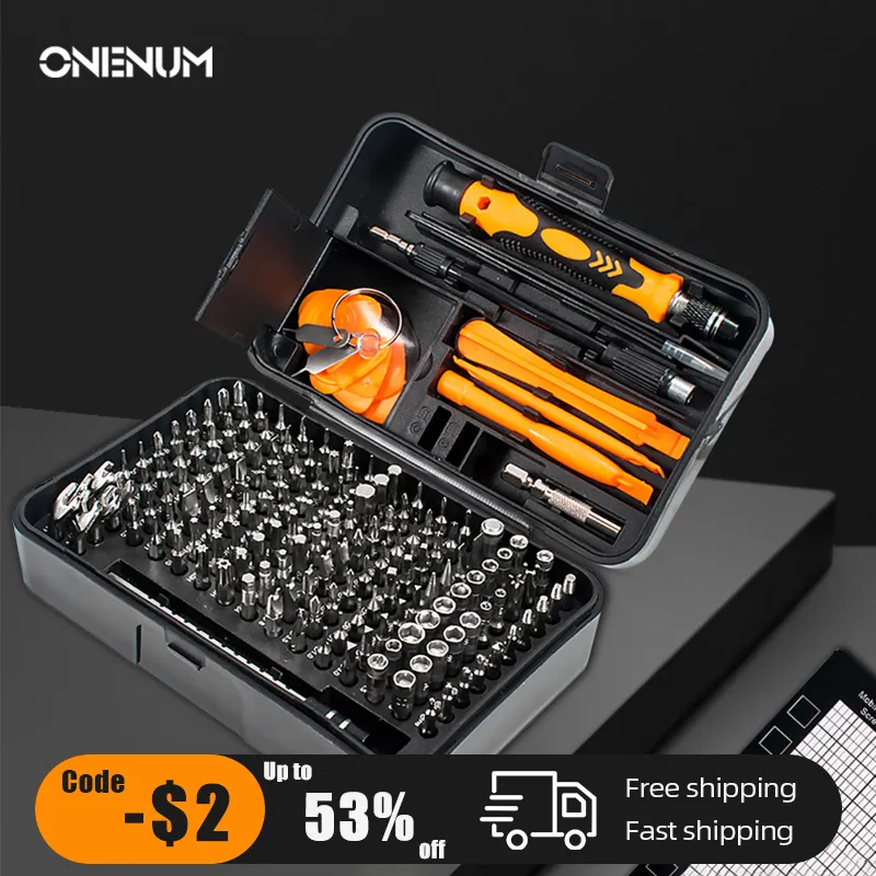 Screwdrivers ONENUM Professional Screwdriver Set 170/138/135/112 In 1 ...