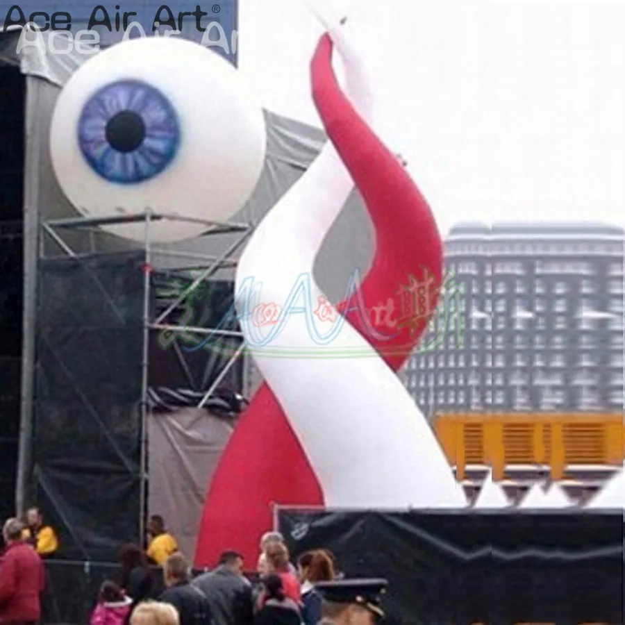 Inflatable Light Spiral Cones: Balloon With Lights For Outdoor Event ...