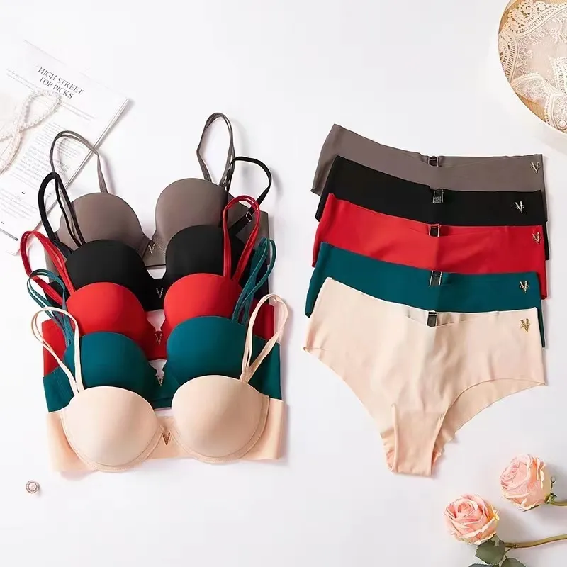 Ensemble De Soutien Gorge Sexy Pour Femme Ensemble De Lingerie Cinq Couleurs Disponibles ...