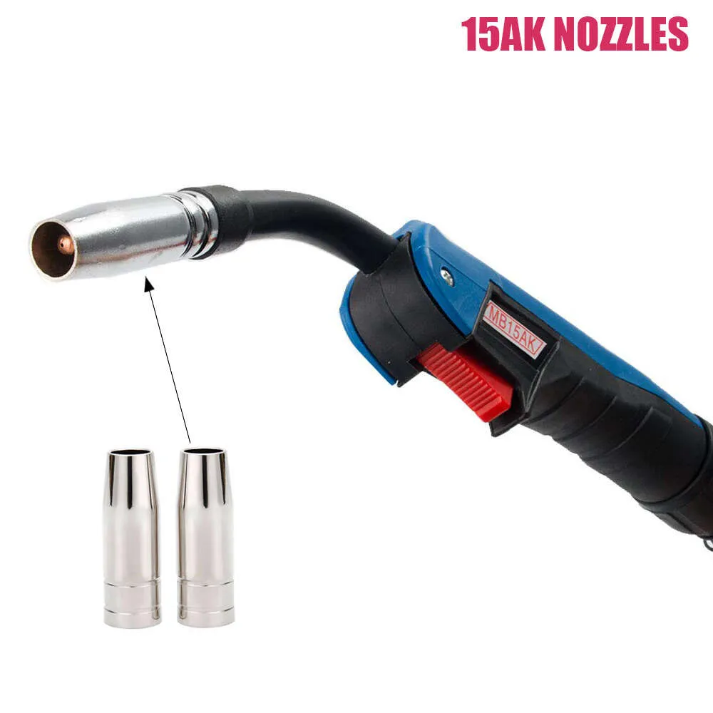 DHgate.com:5Pcs Conical Nozzle Copper Welding Consumables for 15AK MIG ...