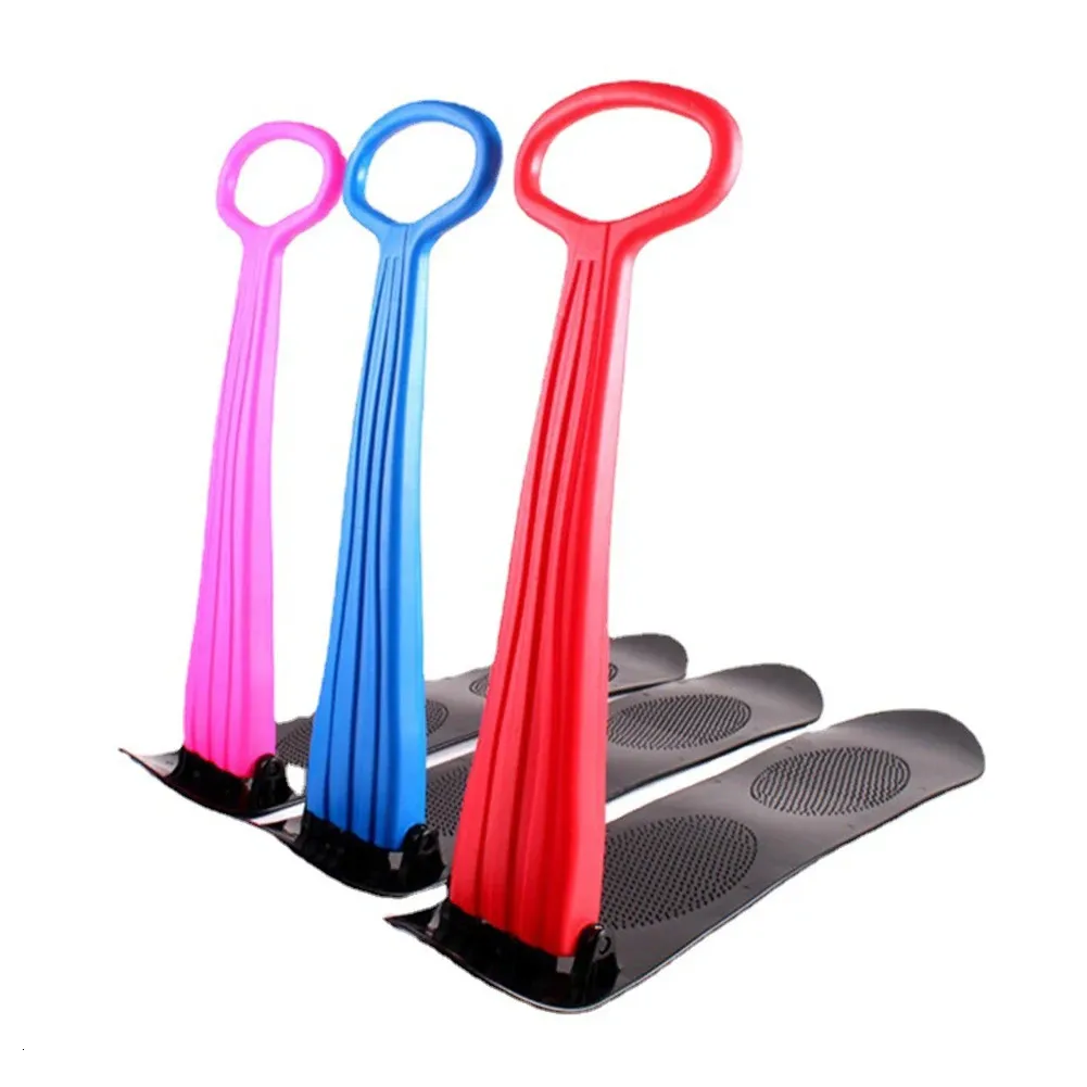 Sledding HDPE Foldable Snowboard Sled Snow Scooter Ski Sledge Ski ...