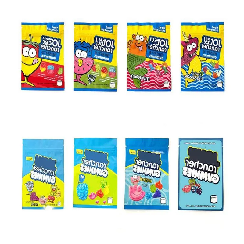 Flowers Bag Bags Edibles Gummy Jolly Medicated Candy EMPTY Smacker ...