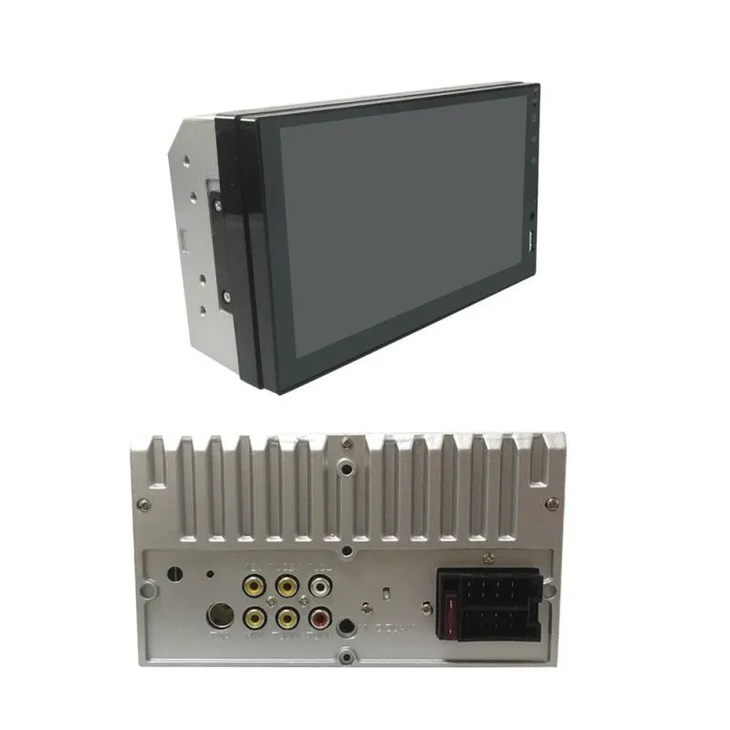 2 Din Car Radio with Touch Screen & CarPlay - Full Touch Multimedia ...