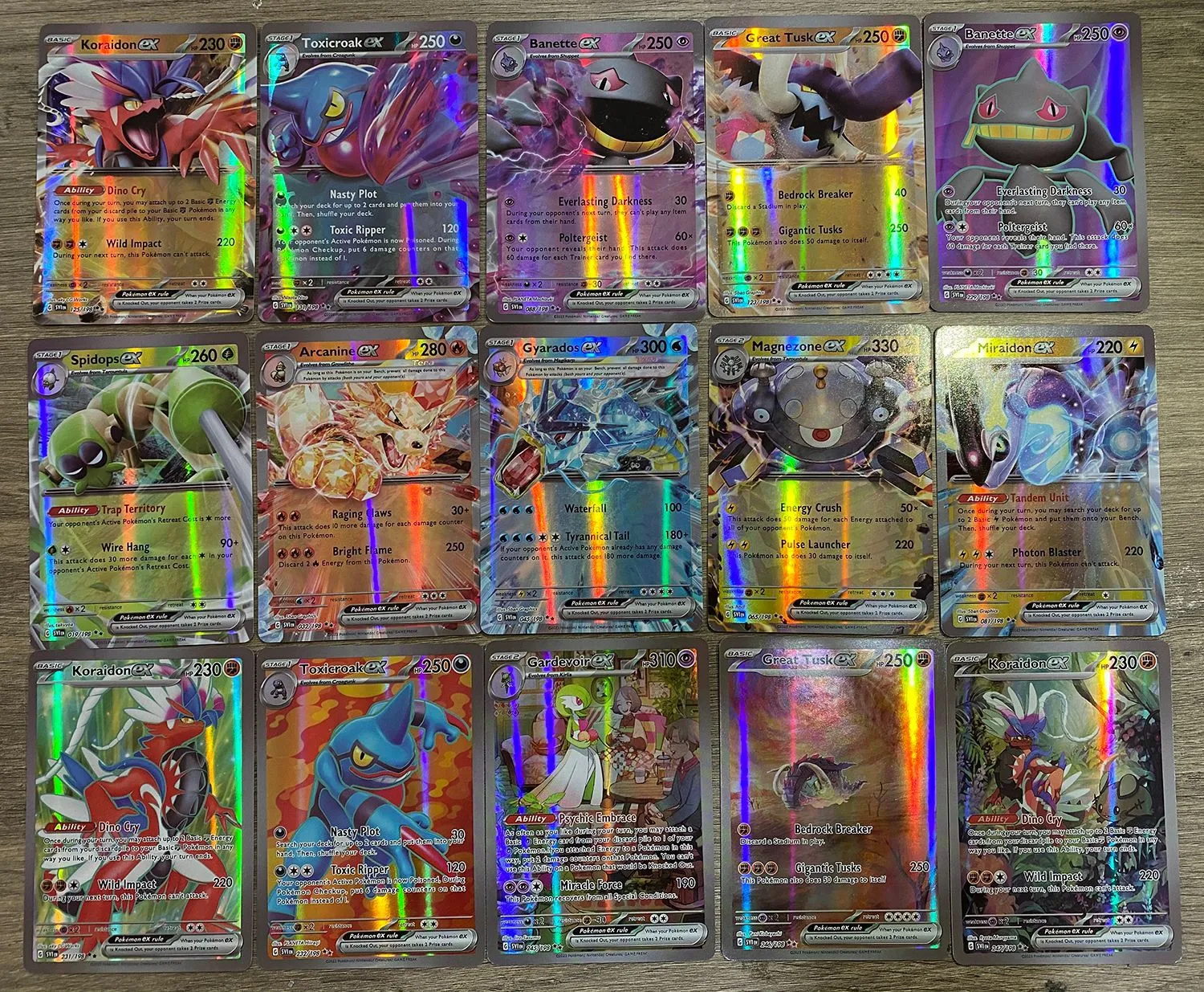 2024 New Dot Flash Cards: 30 EX 33 Vstar Ultra Rare Rainbow Arceus DIY ...