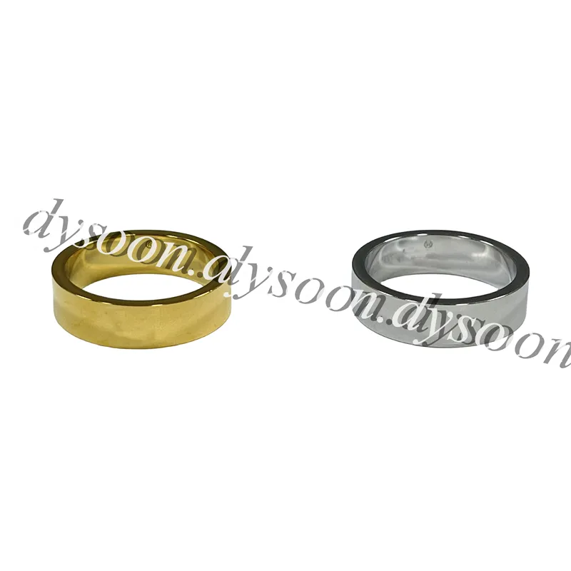 DHgate.com:Protruded Round Stainless Steel Couple Rings with Exquisite ...