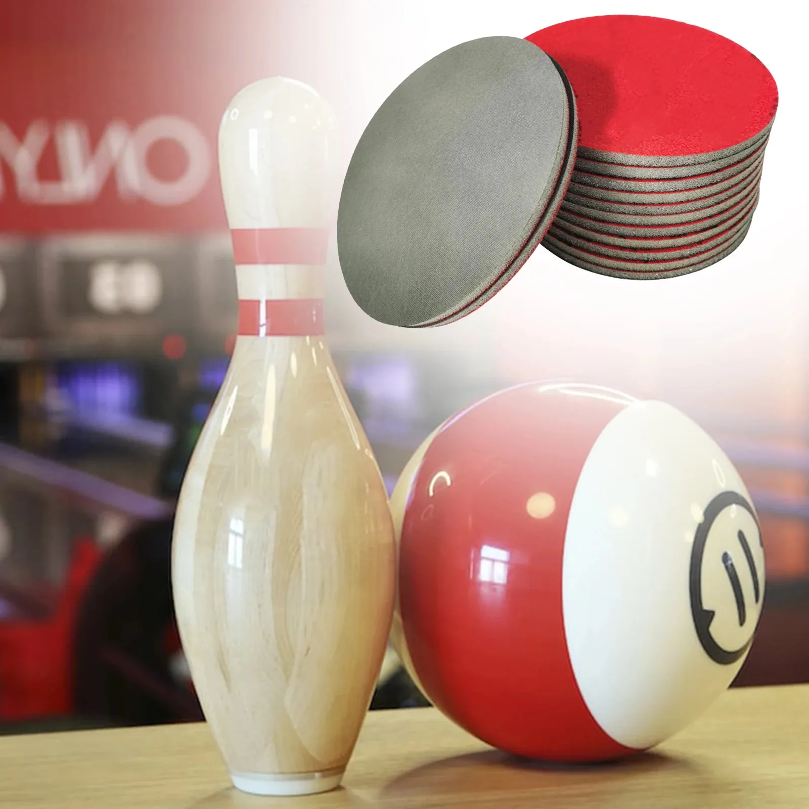 Bowling Ball Resurfacing Kit: 24 Sanding Pads, Deep Cleaning, Scratch ...