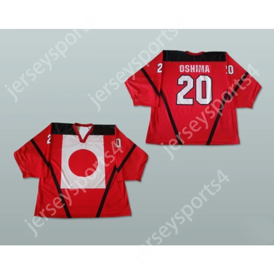 Custom JAPAN RYOSUKE OSHIMA 20 HOCKEY JERSEY NEW Top Stitched S M L XL XXL 3XL 4XL 5XL 6XL From ...