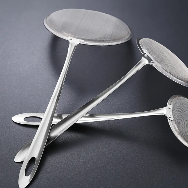 DHgate.com:Stainless Steel Oil Filter Spoon, Grease Filter Strainer ...